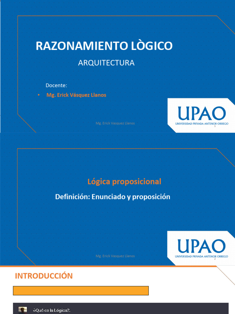 01 - RAZ LOGICO - Proposiciones | PDF