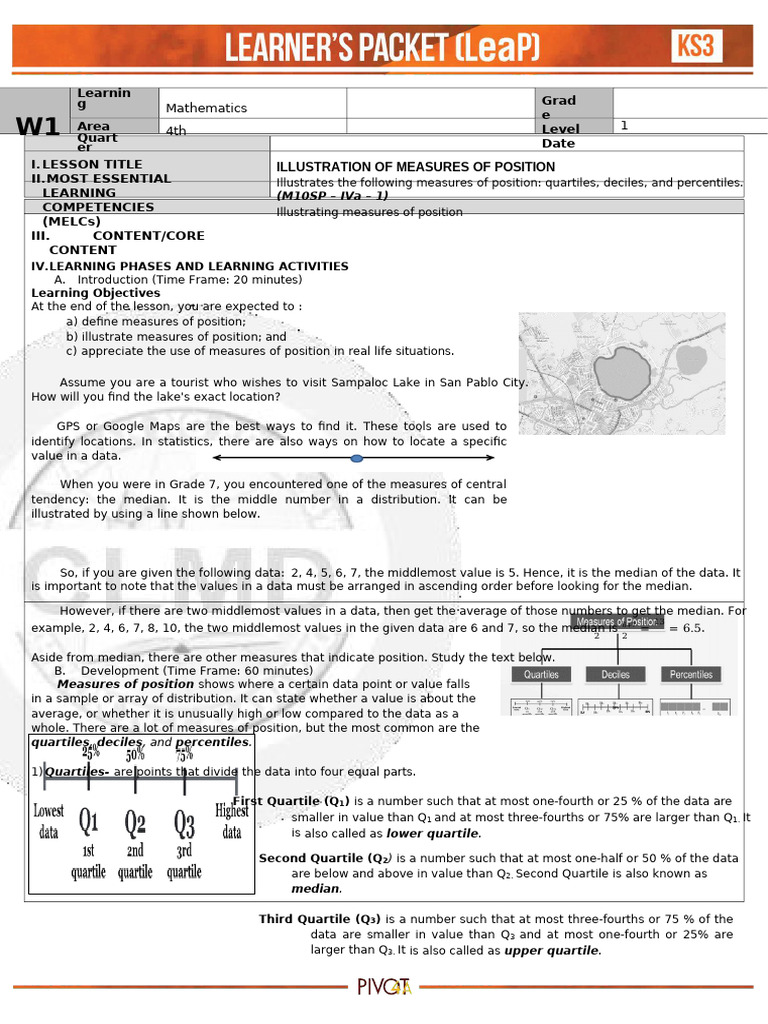 Q4 Math 10 Week 1 | PDF