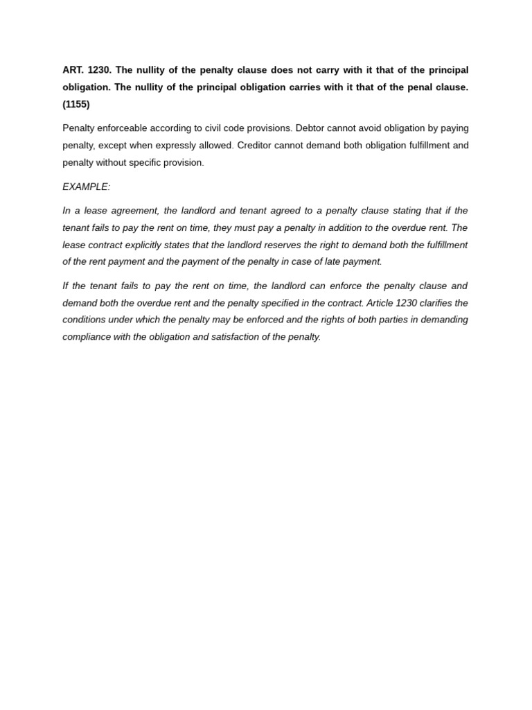Article 1230 | PDF