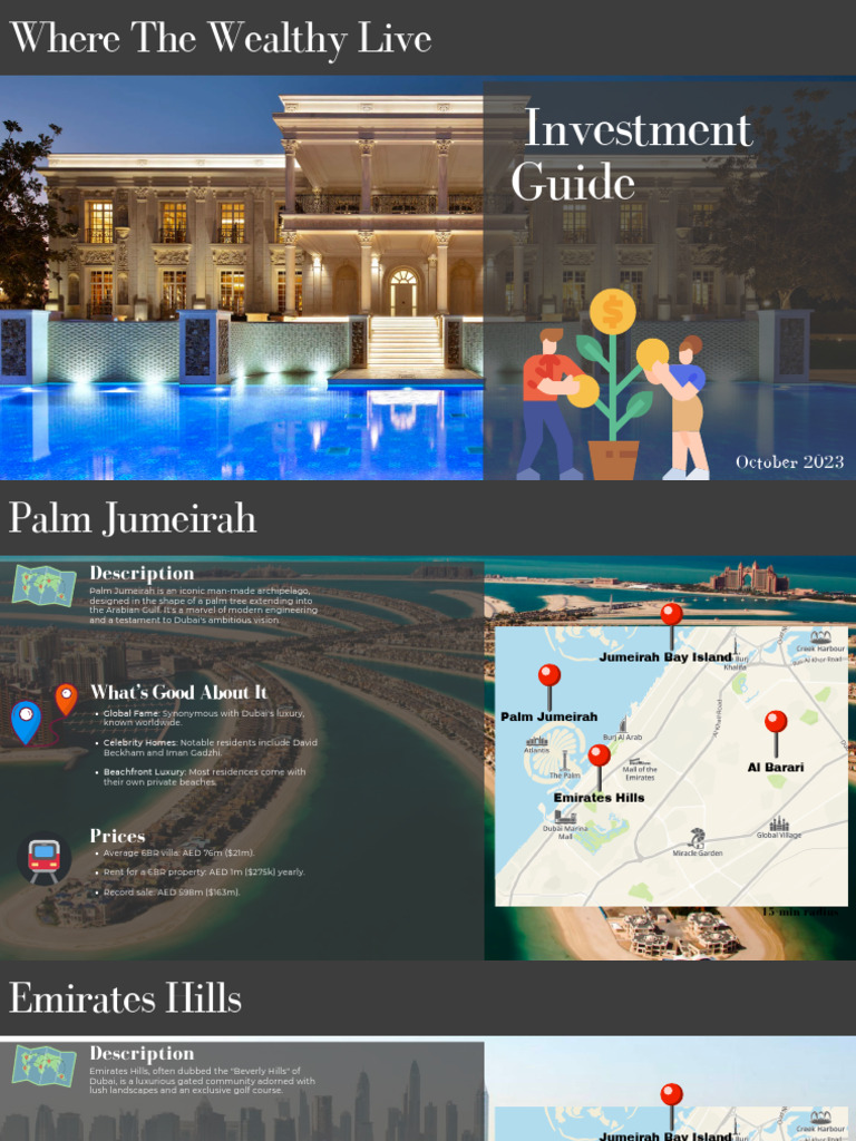 Where The Wealthy Live | PDF