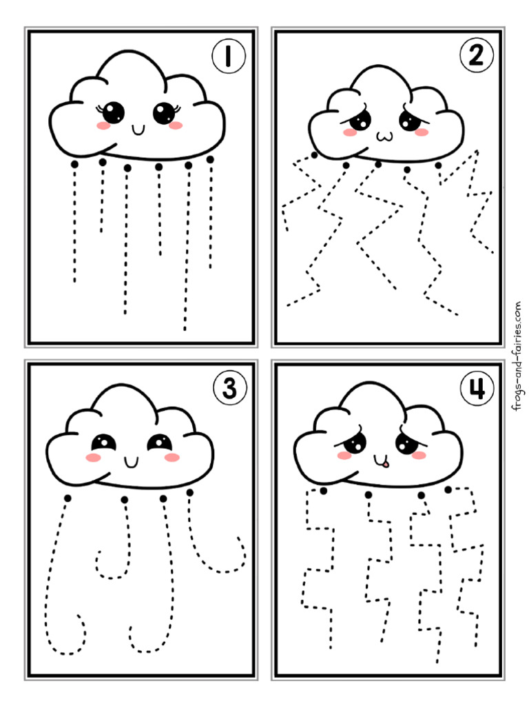 Rain-Cloud-Pre-Writing-Tracing-Cards-Freebie | PDF
