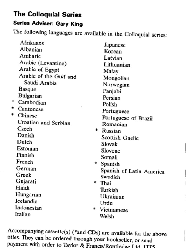 Colloquial Polish Cropped | PDF