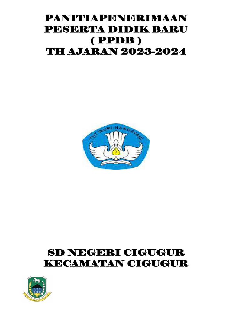 SK dan Form PPDB 2023-24 | PDF
