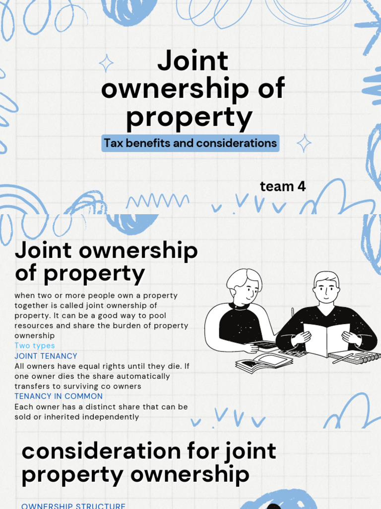 Joint Ownership of Property | PDF