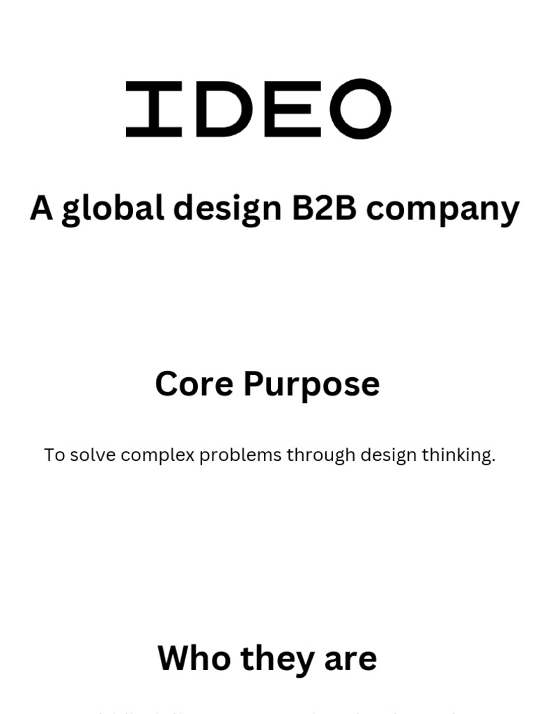 IDEO Brand Design | PDF