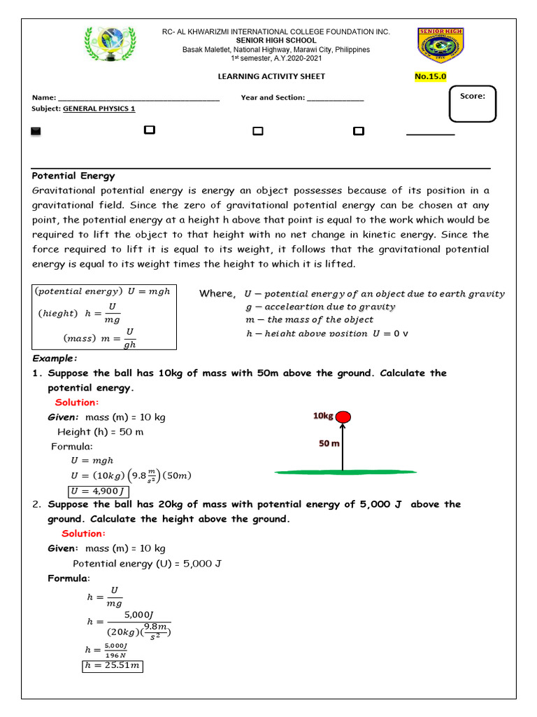 January - General Physics 1 | PDF | Force | Momentum