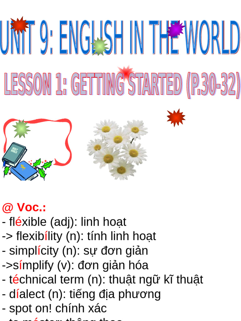 Unit 9 - Lesson 1 | PDF