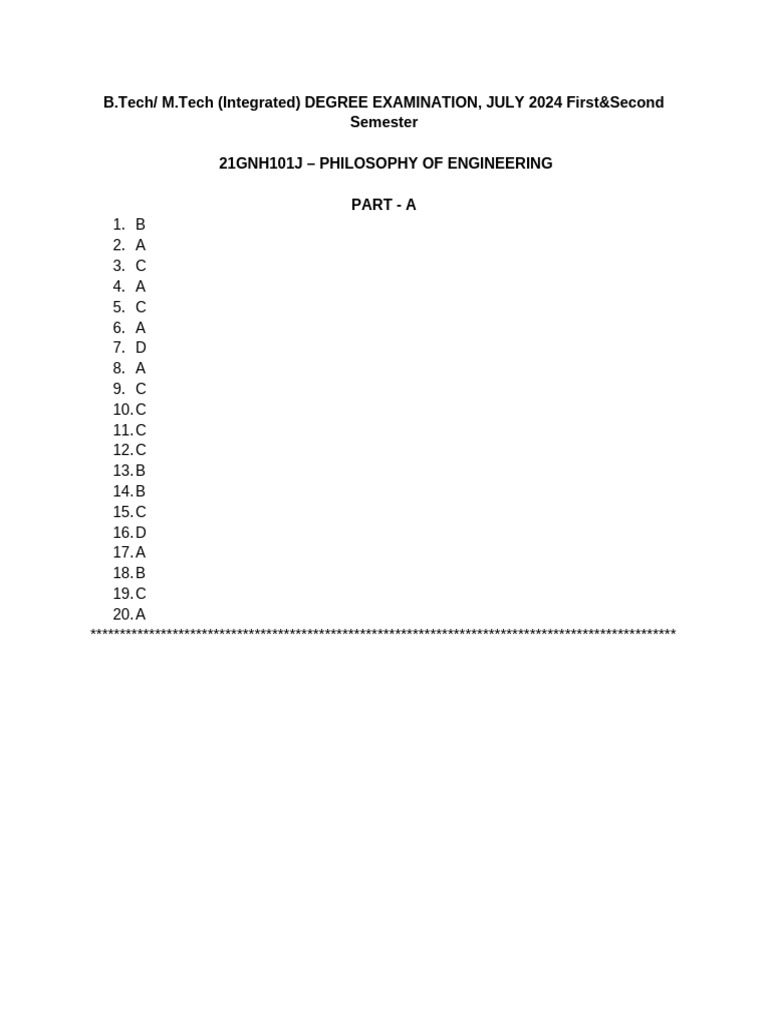 21GNH101J - Philosophy of Engineering | PDF