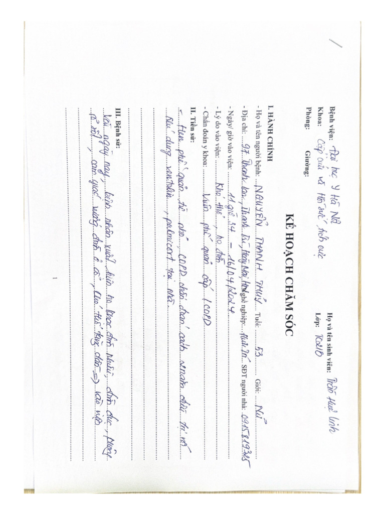 KHCS - Trần Huệ Linh | PDF