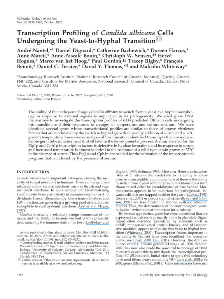 Whiteway Et Al Paper | PDF