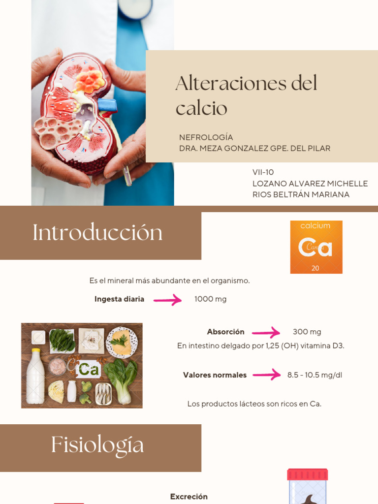 Alteraciones del calcio.pdf | PDF