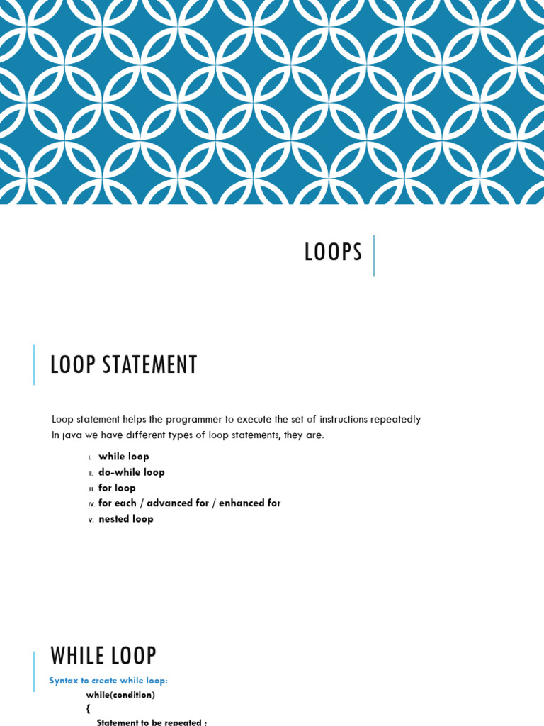 6 Loops | PDF