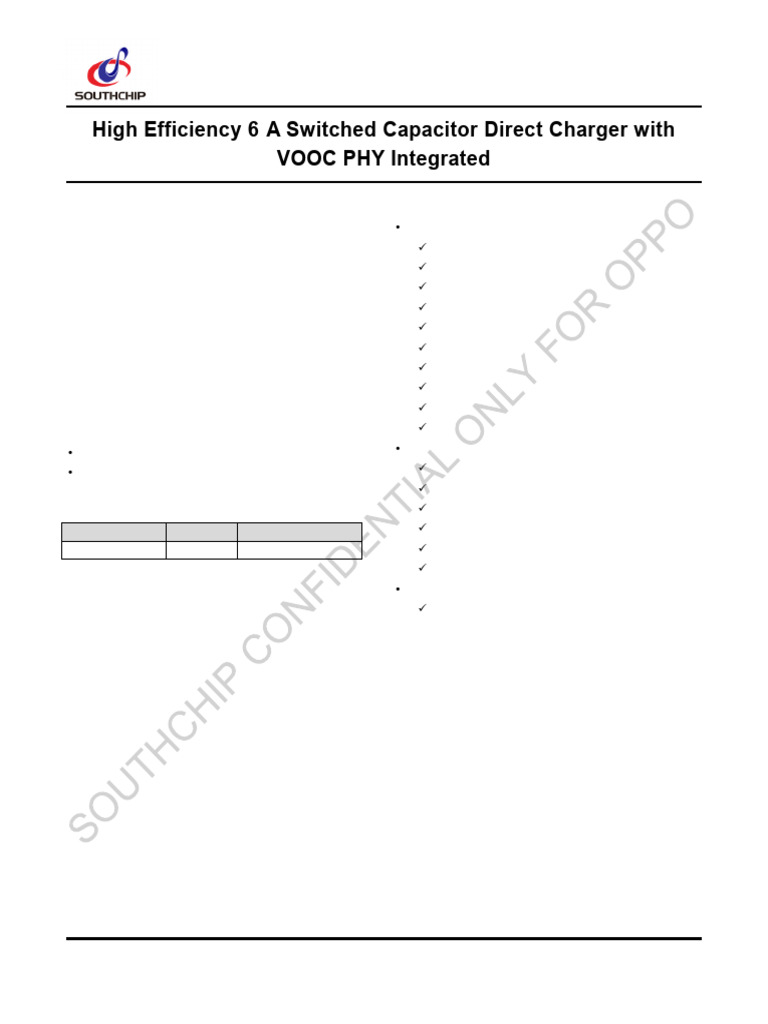 SC8547 Datasheet Brief en | PDF