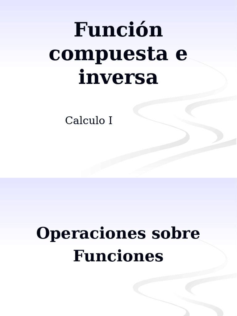 Funcion Inversa | PDF | Función (Matemáticas) | Análisis