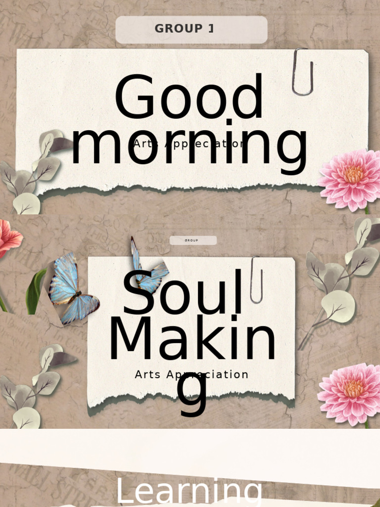 Soul-Making-Art-appreciation | PDF