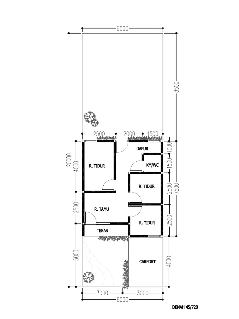 Denah 45-720 2 | PDF