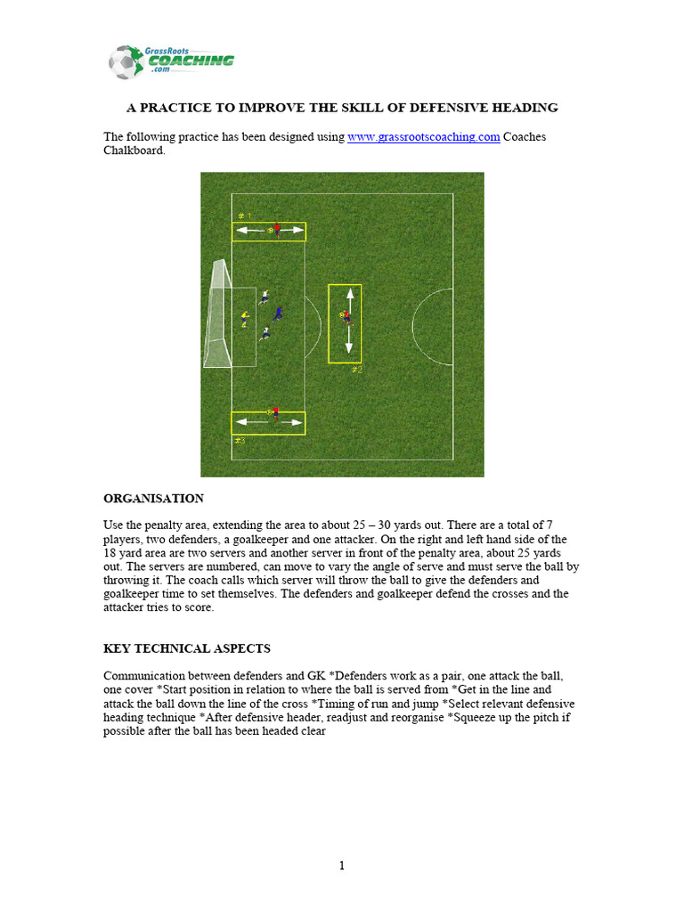 Defending Heading Skill | PDF