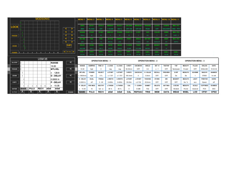 Ut - Machine Menu Develope | PDF