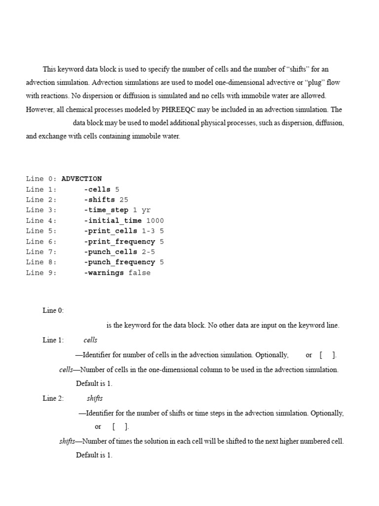 ADVECTION | PDF