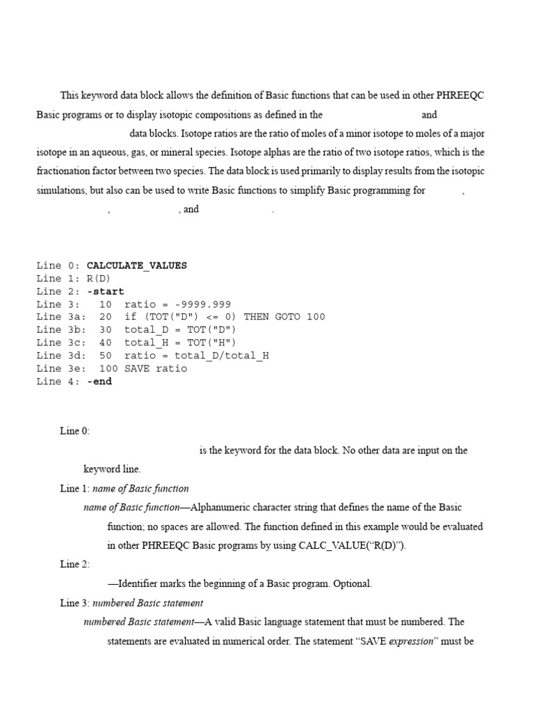 CALCULATE_VALUES | PDF
