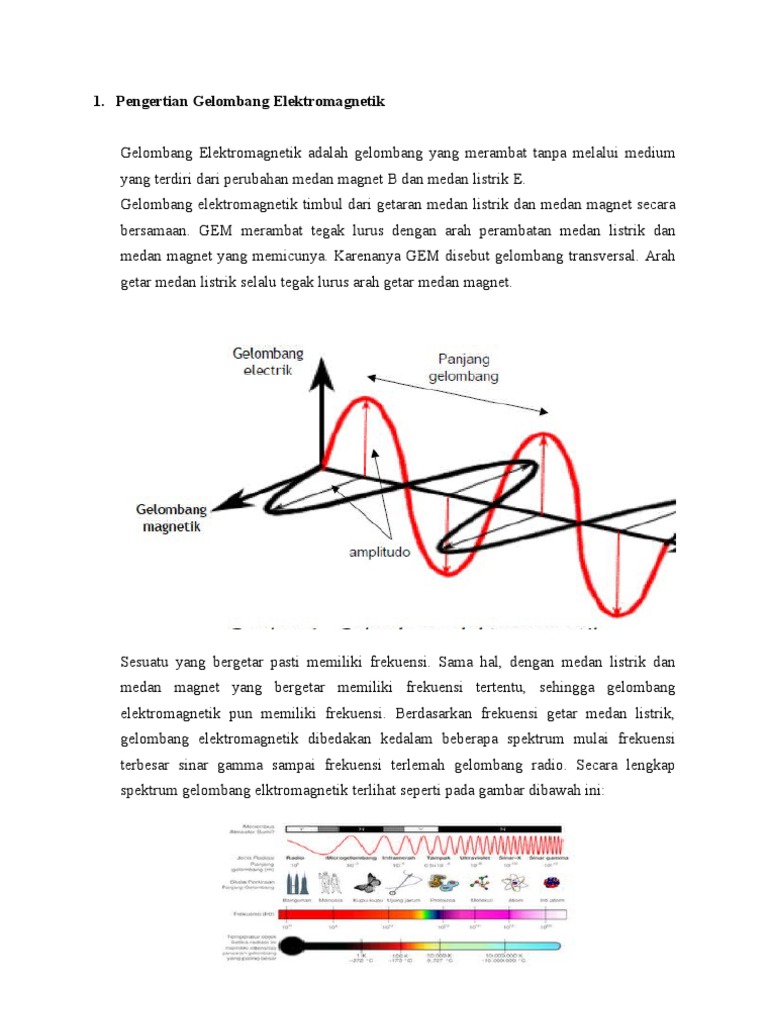 Gelombang Elektromagnetik | PDF