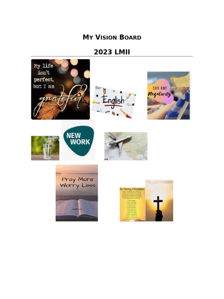 Vision Board | PDF