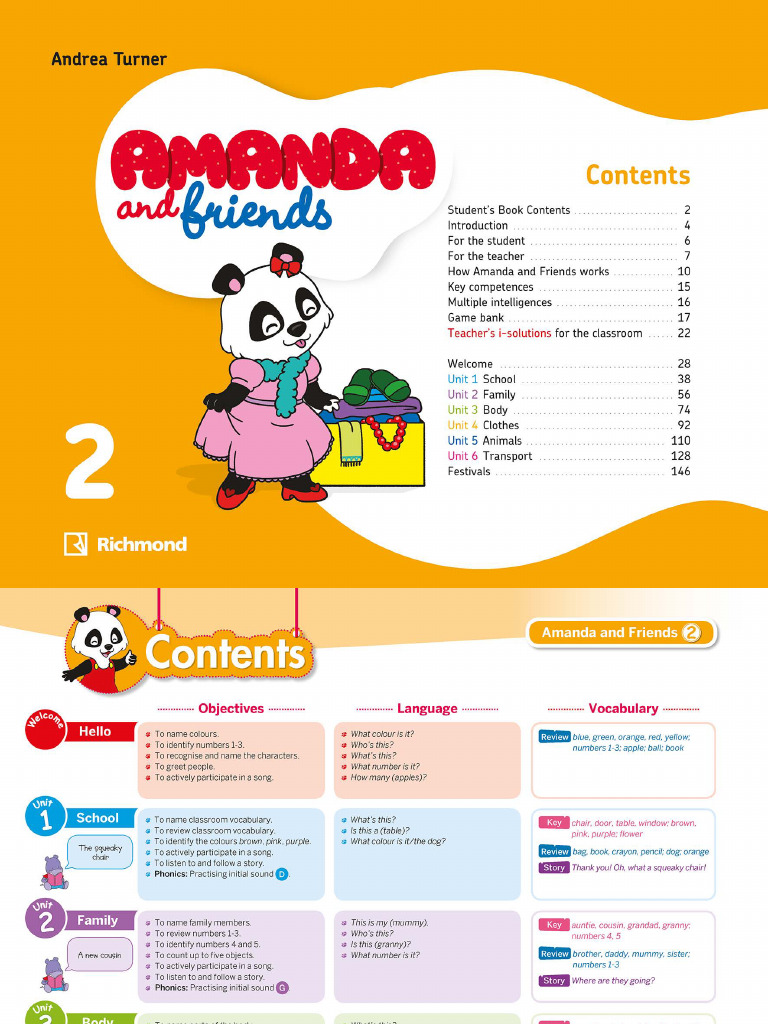 Sách Giáo Viên Điện Tử_New Amanda & Friends 2 | PDF