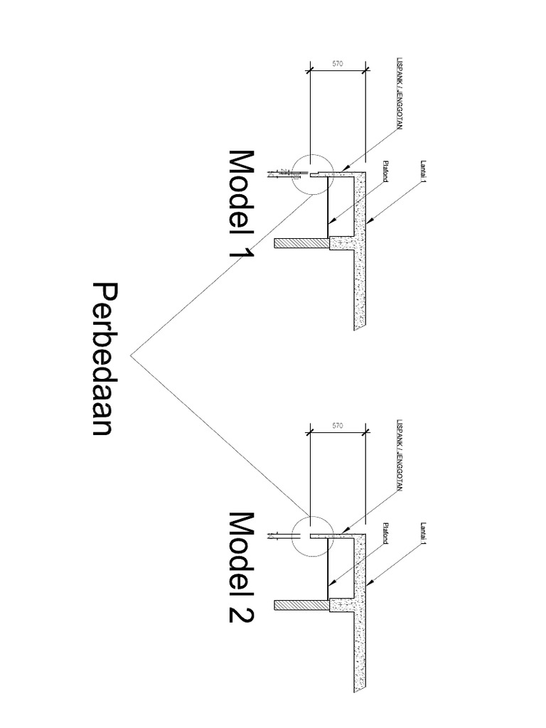 Gambar Kerja Kost Zahrah REVISI 2 Model | PDF
