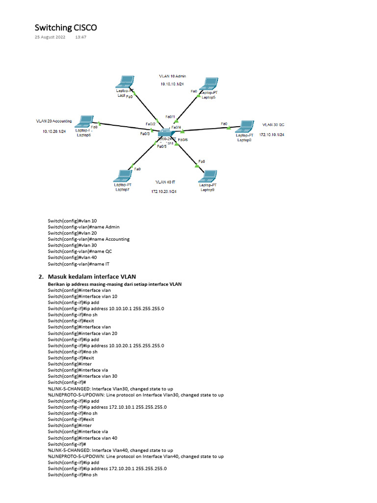 Switching CISCO | PDF