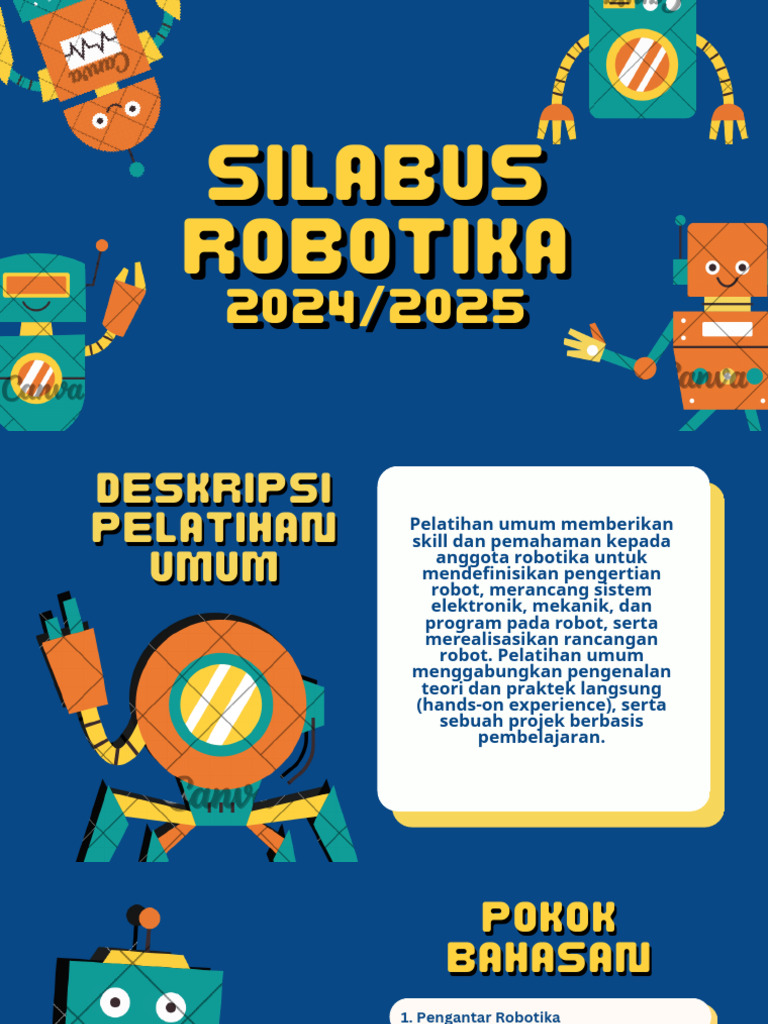Silabus Robotika 20242025 | PDF