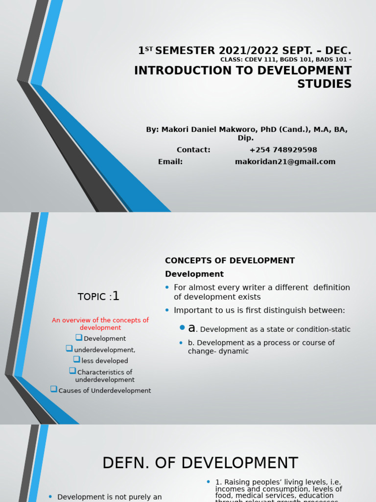 Introduction to Development Studies | PDF | Economic Growth | Politics