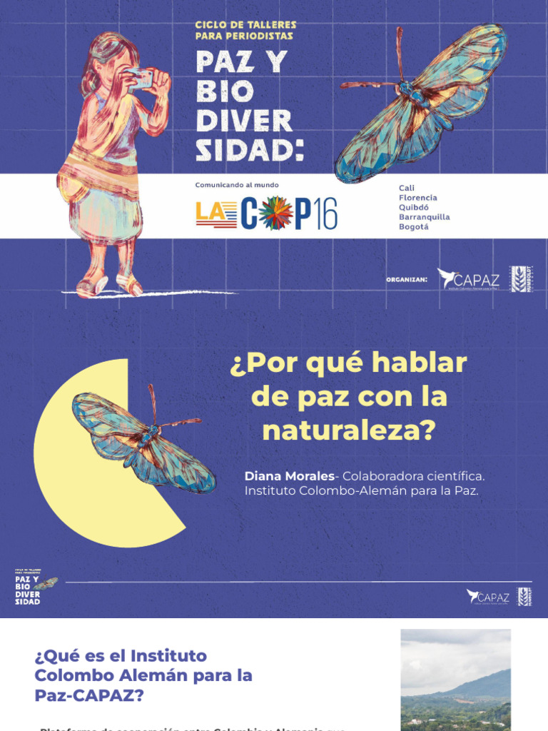 Presentación Paz Ambiental - Quibdó | PDF | Biodiversidad | Entorno natural