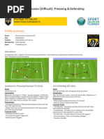 Soccer Formation Lineup Sheet 7v7 33 | PDF