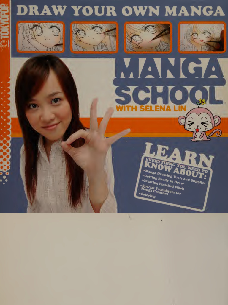 Manga School With Selena Lin Draw Your Own Manga | PDF | Pen | Stationery