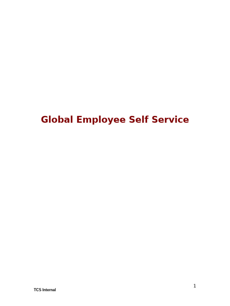 Global ESS FAQ | PDF