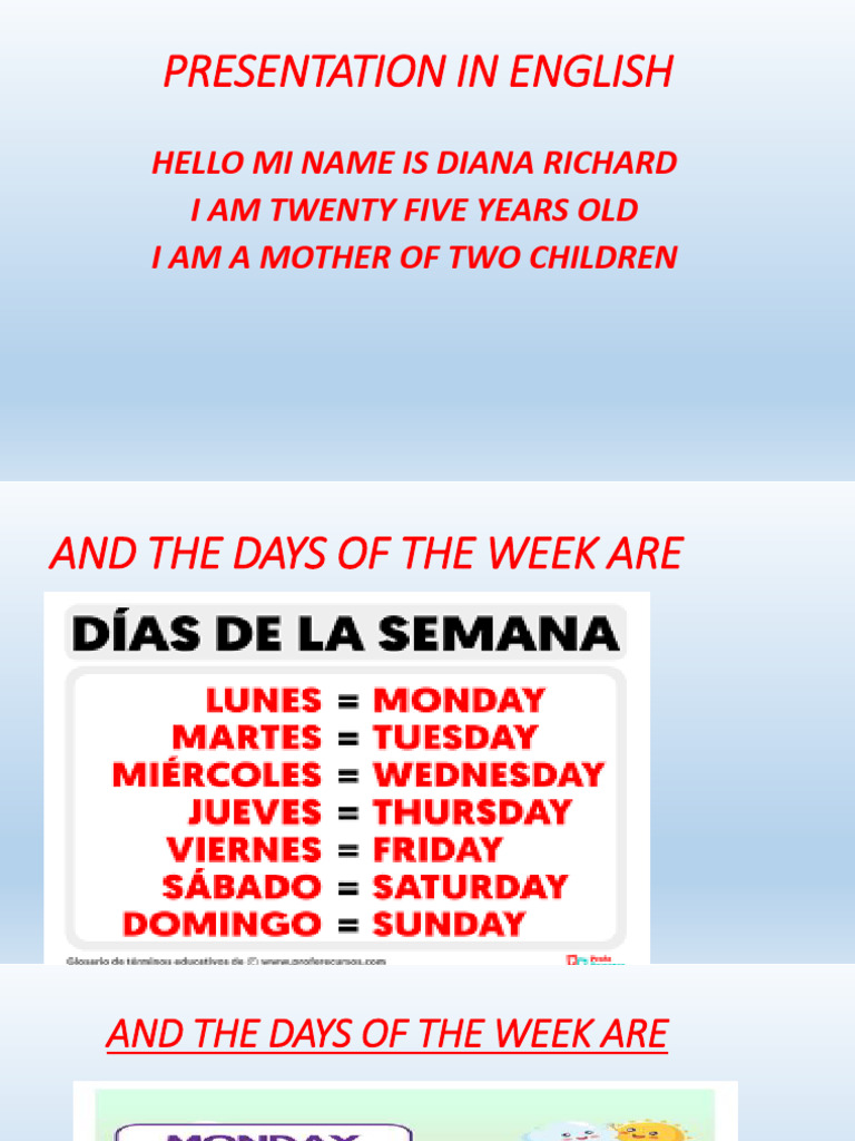 Presentation in English Grupo2 | PDF