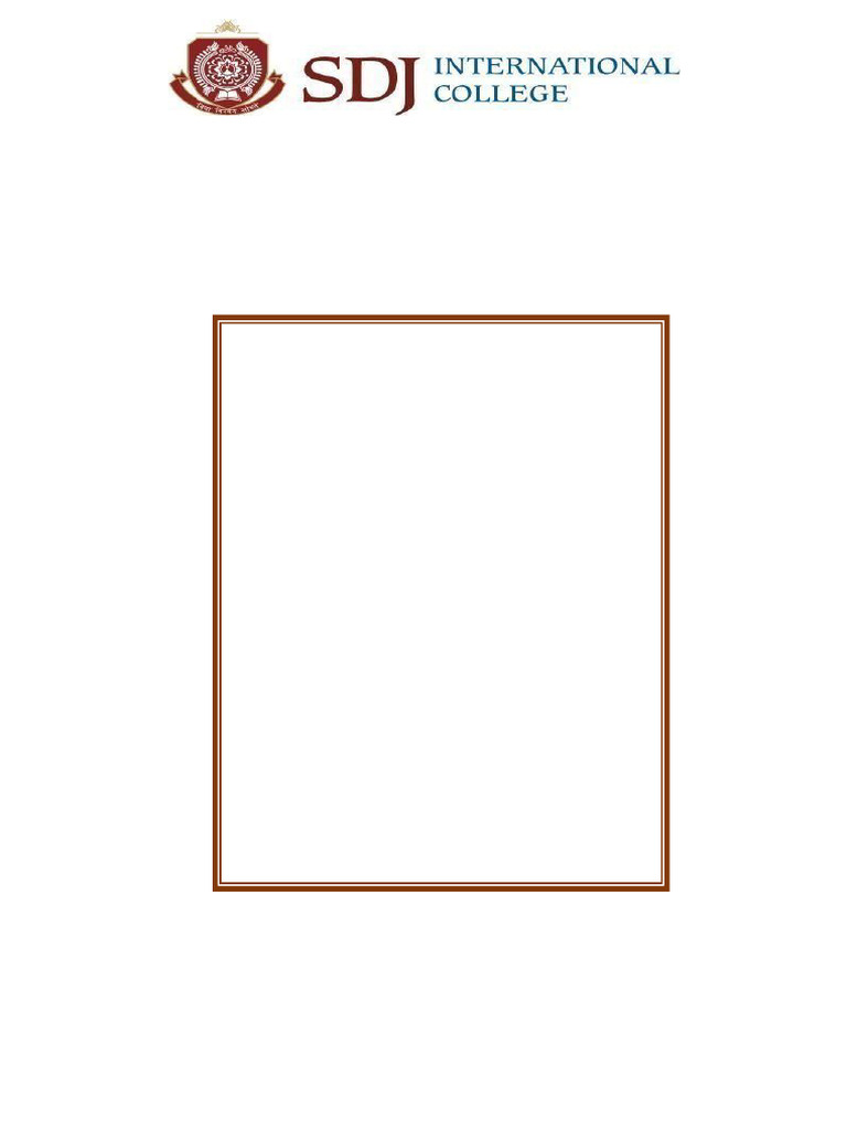 FY BCOM-1 Syllabus For Internal Exam 2024-25 | PDF