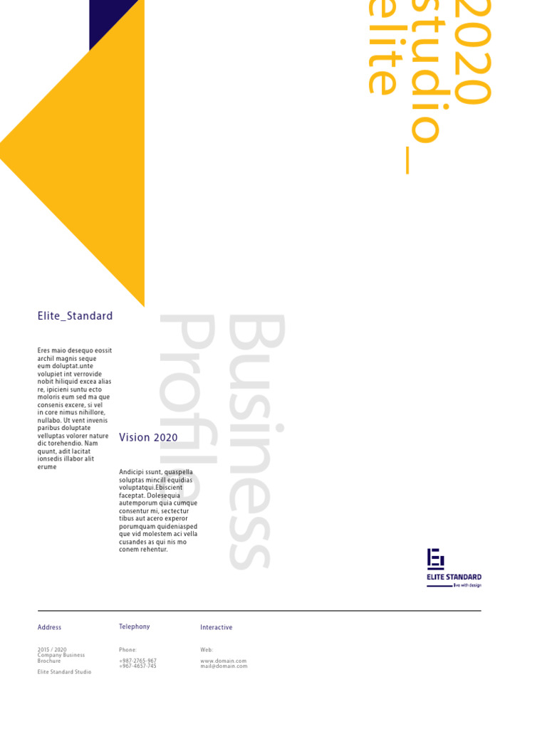 Business Profile Letter | PDF