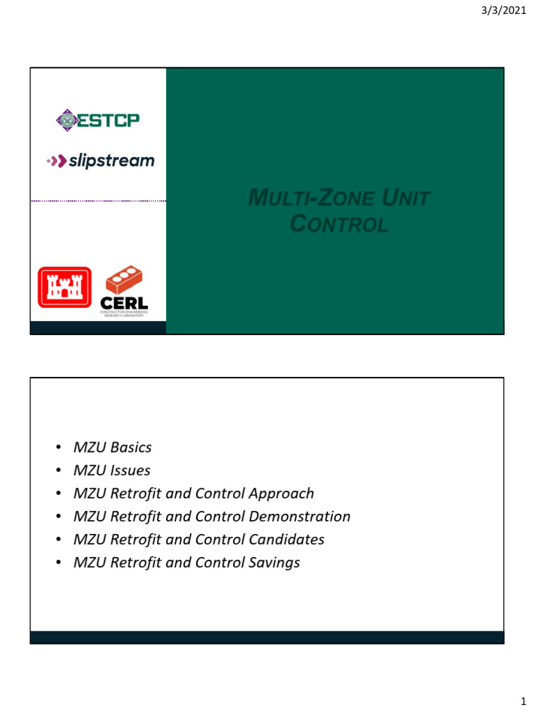 Slipstream - Multi-Zone Unit Control | PDF | Building Technology ...