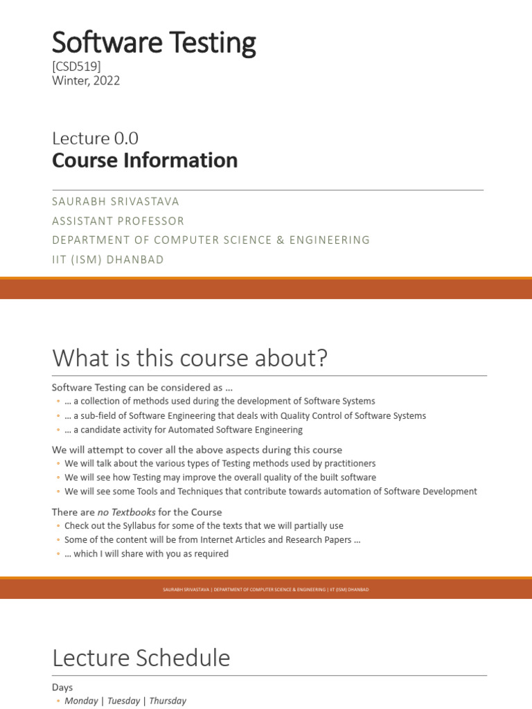 0.0 Course Information | PDF