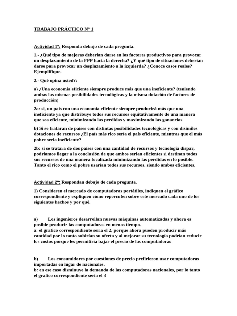 Grupo N - TP 1 - ECOPOL 01 | PDF