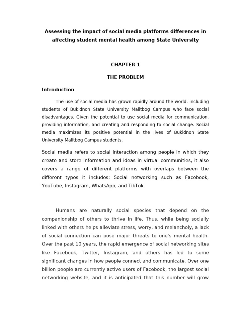 Chapter 1 Research | PDF