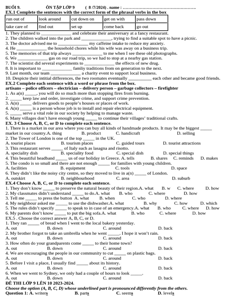 Buoi 9 L P 9 2025 | PDF