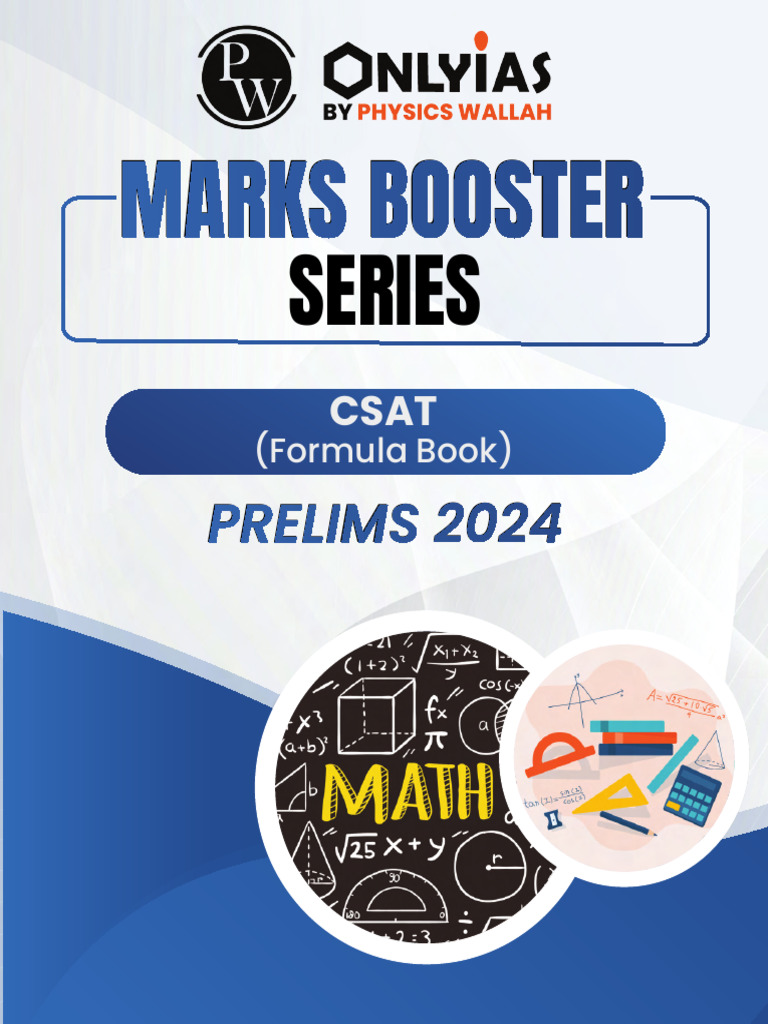 CSAT (Formula Book) | PDF