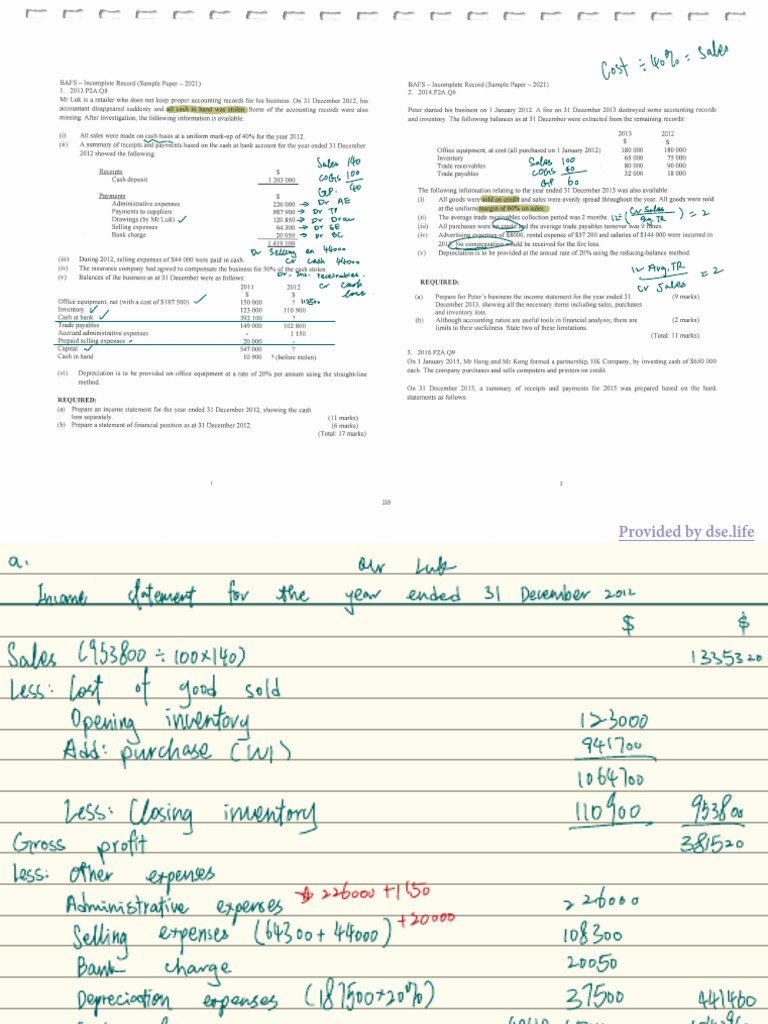 Incomplete Record | PDF