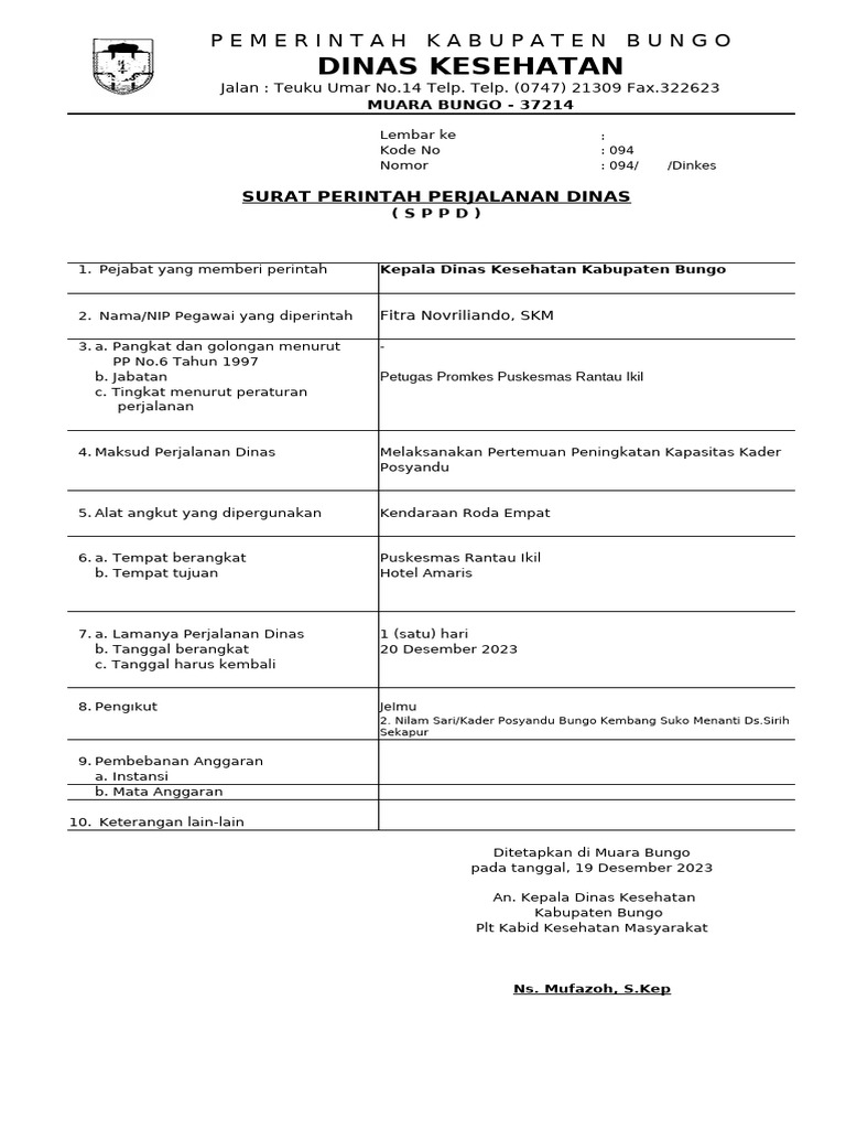 SPPD - AMARIS - 2023 - RT - IKIL | PDF