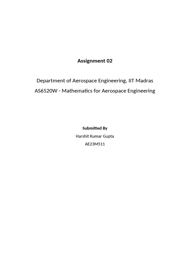Assignment 01 | PDF