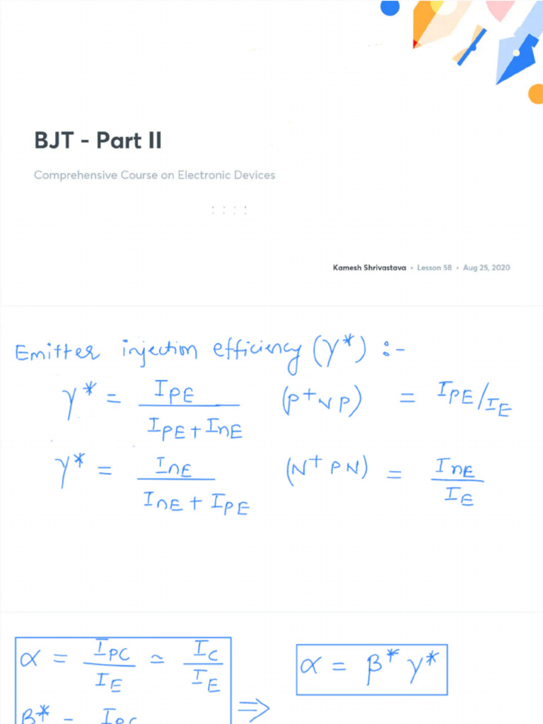 BJT - Part II | PDF