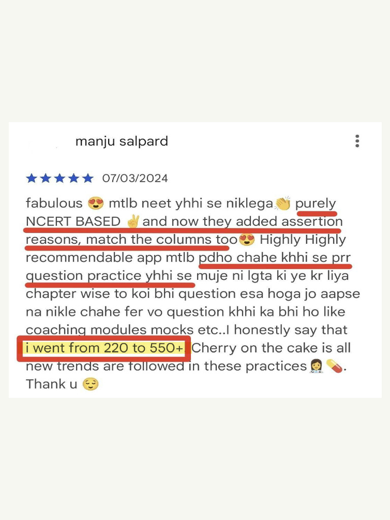 Meet the Real Life NEET Heros | PDF