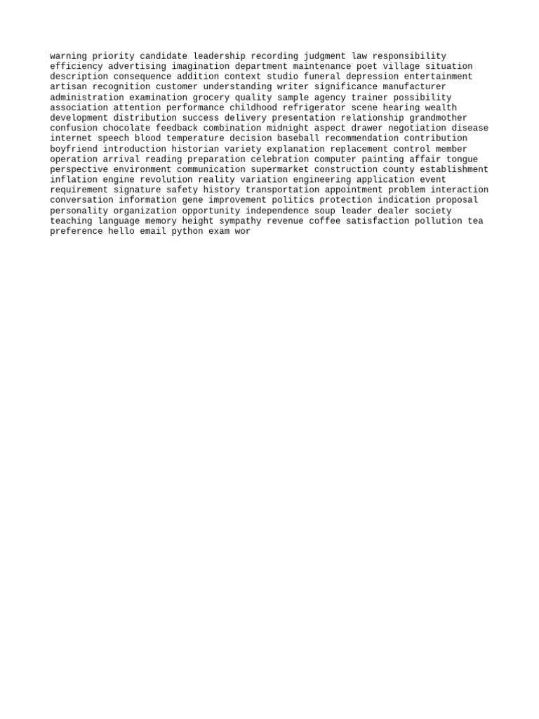 Forbidden Words | PDF